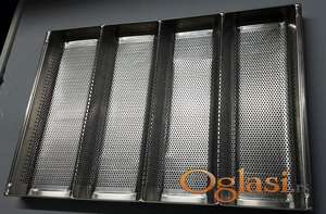 Aluminijumski PEKARSKI PLEHOVI perforirani 60 X 40 NOVO (03-3467515 ...